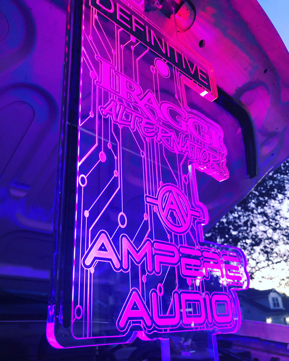 Custom Engrave Acrylic Hood Props – LOUD AF!