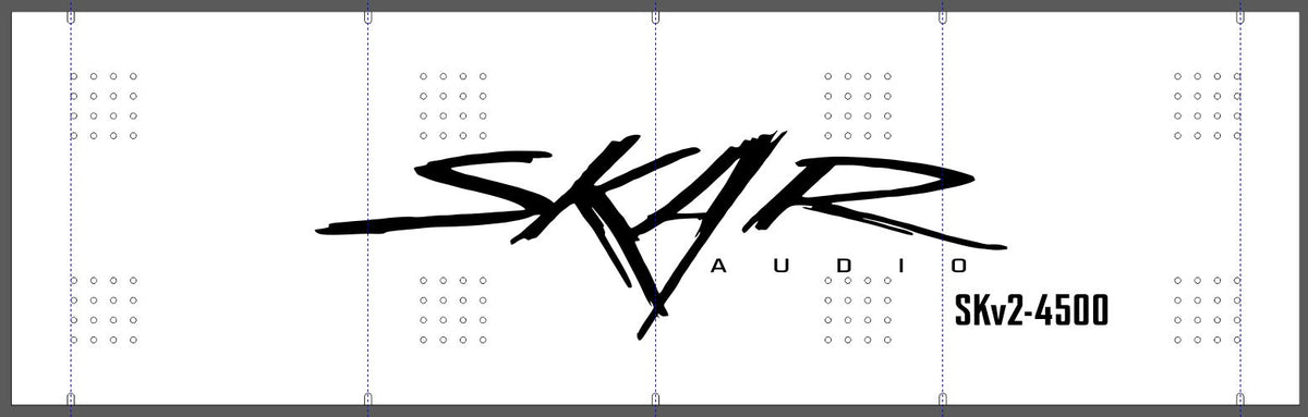 Skar Amplifier Backplates – LOUD AF!